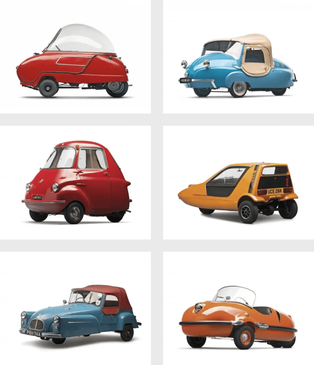 Tiny cars, 1950s–1970s – Design is fine. History is mine