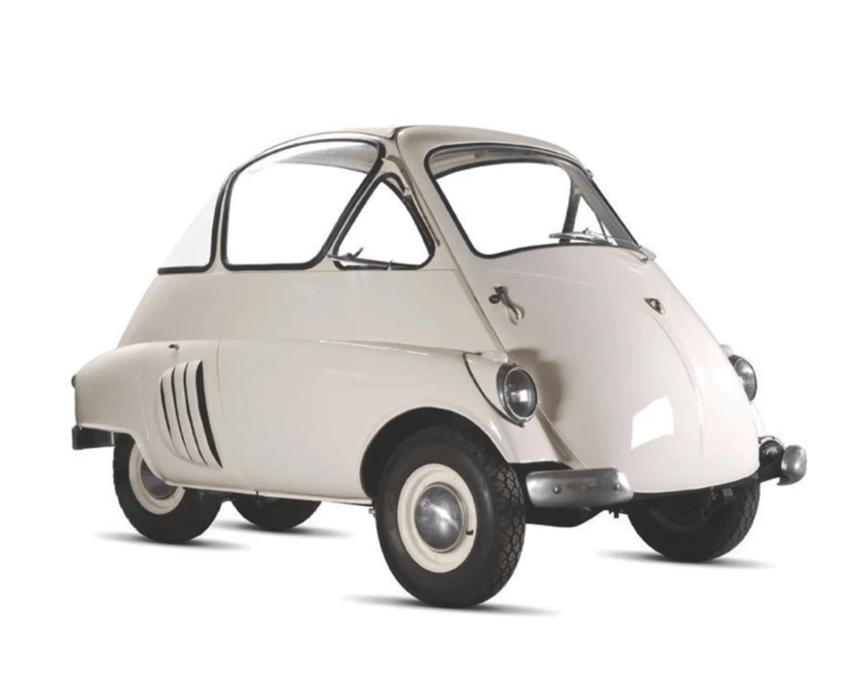 Micro Isetta, 1955 – Design is fine. History is mine