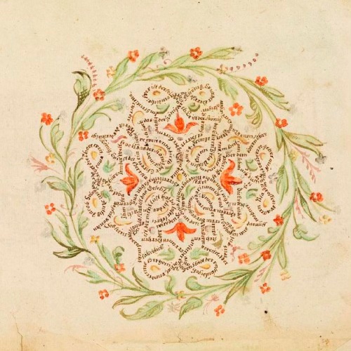 Calligraphic Script Template, 17th century – Design is fine. History is ...